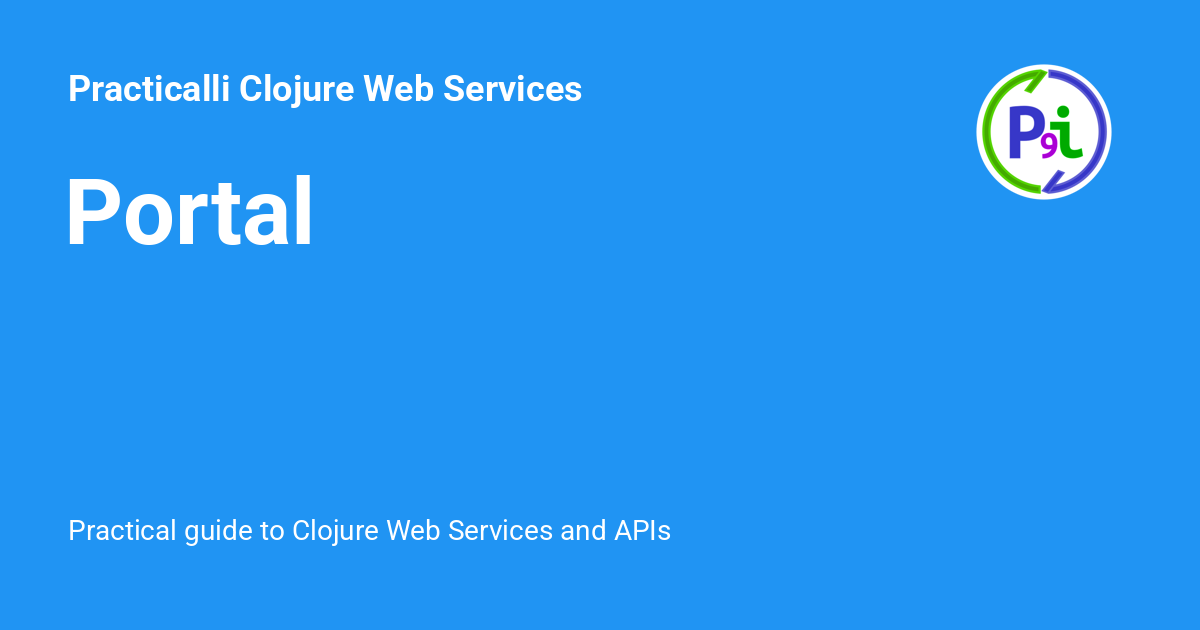 Portal Practicalli Clojure Web Services