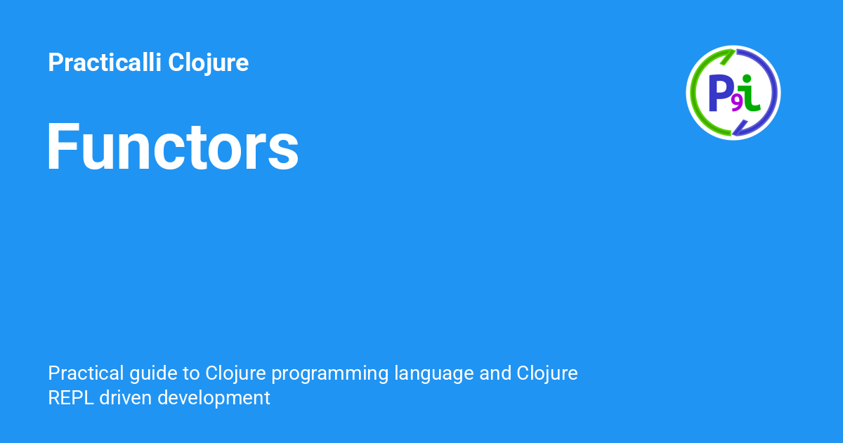Functors Practicalli Clojure