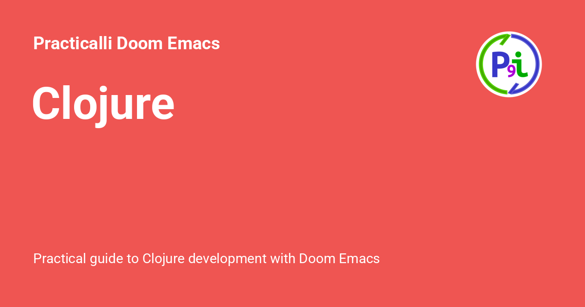 Clojure - Practicalli Doom Emacs