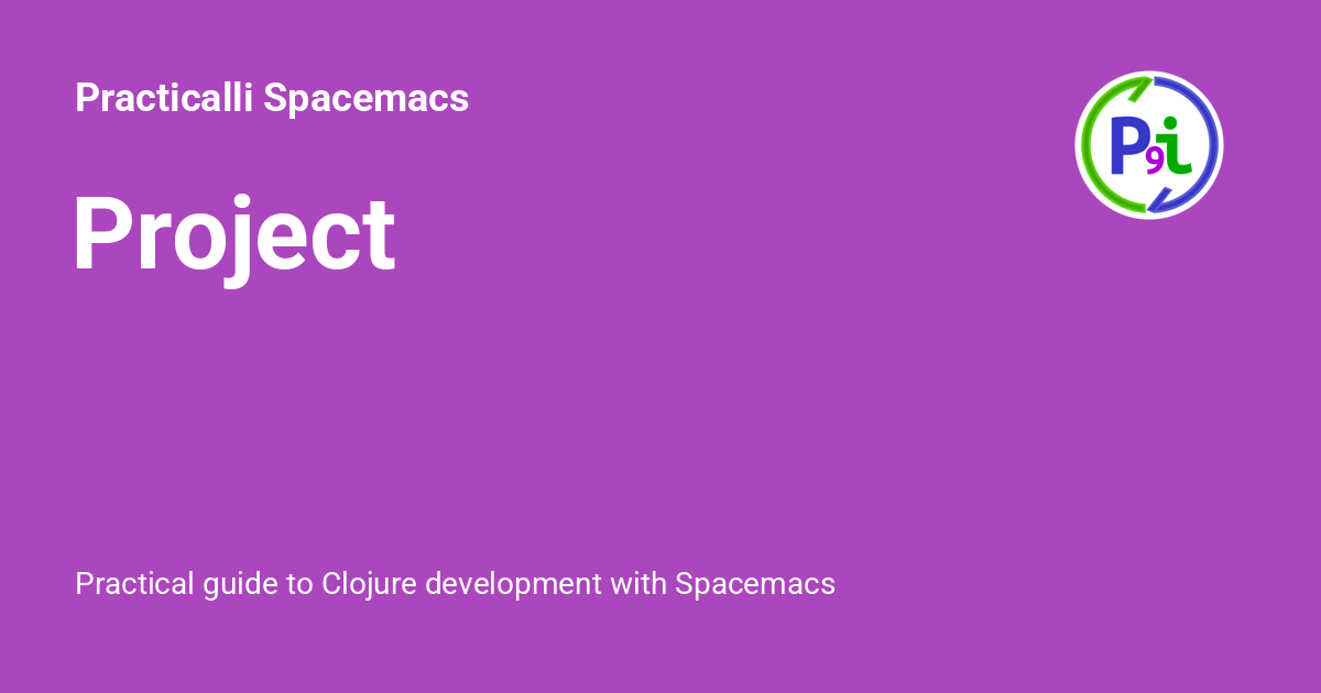Project - Practicalli Spacemacs